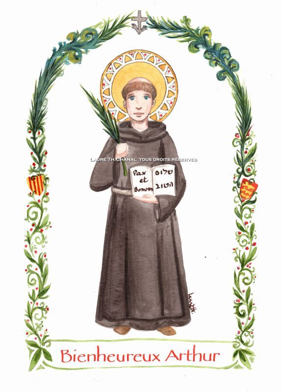 Bienheureux Arthur Bell, martyr franciscain - Dessine-moi...