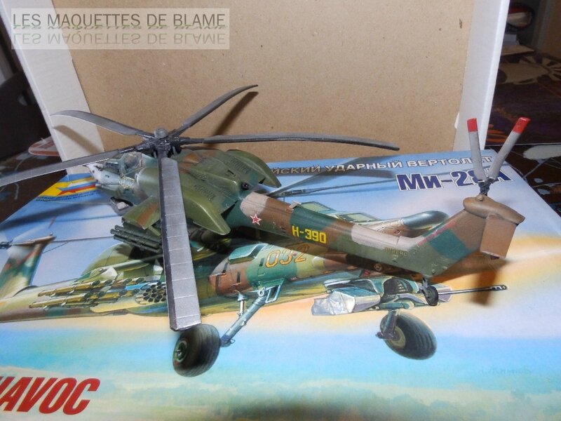 MIL MI-28A HAVOC PROTOTYPE NO32 (ZVEZDA) 1/72