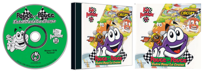 Jeu PC Pouce-Pouce entre dans la course - jeux-retro-2867